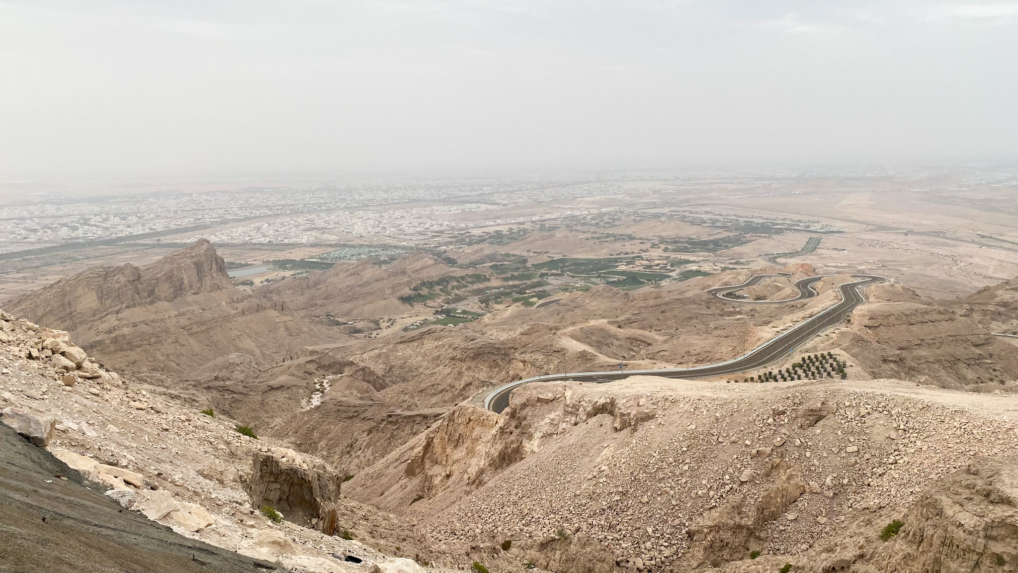 Jebel Hafeet, the best viewpoint of Al Ain