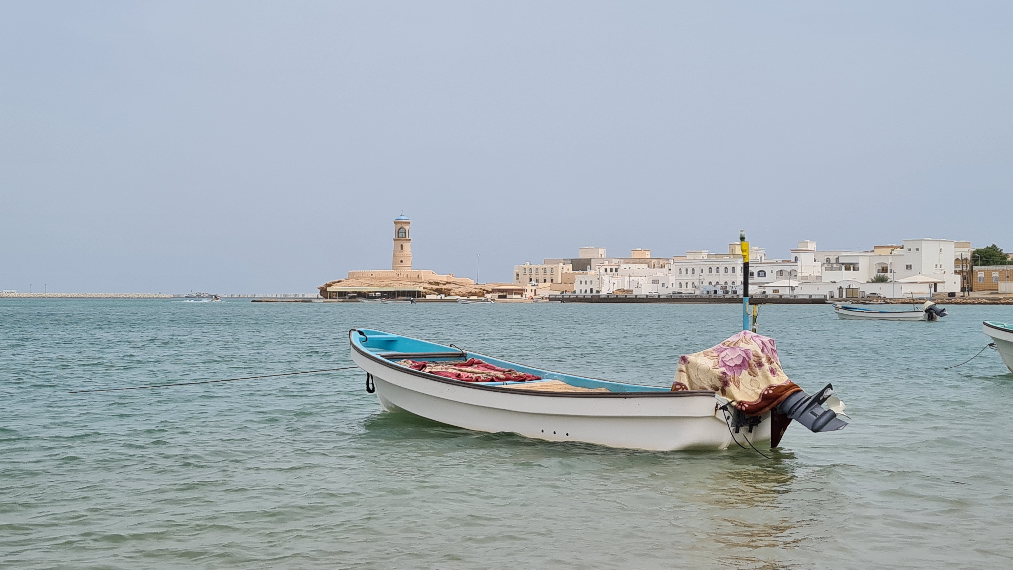 Sur in Oman, overview of a ship building town
