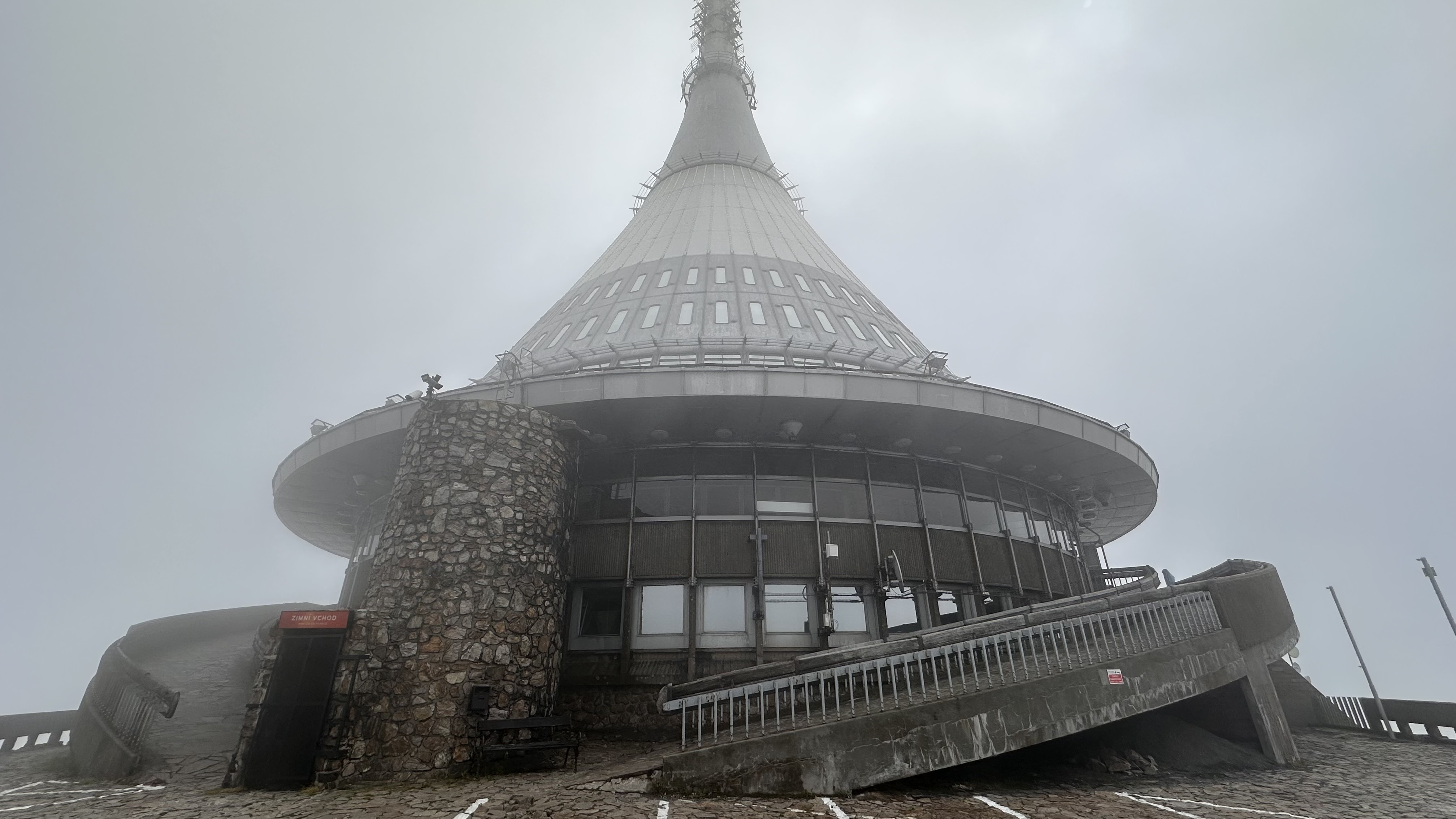 Visiting the Ještěd Tower - U.F.O. in Czech Republic? - Besides the Obvious