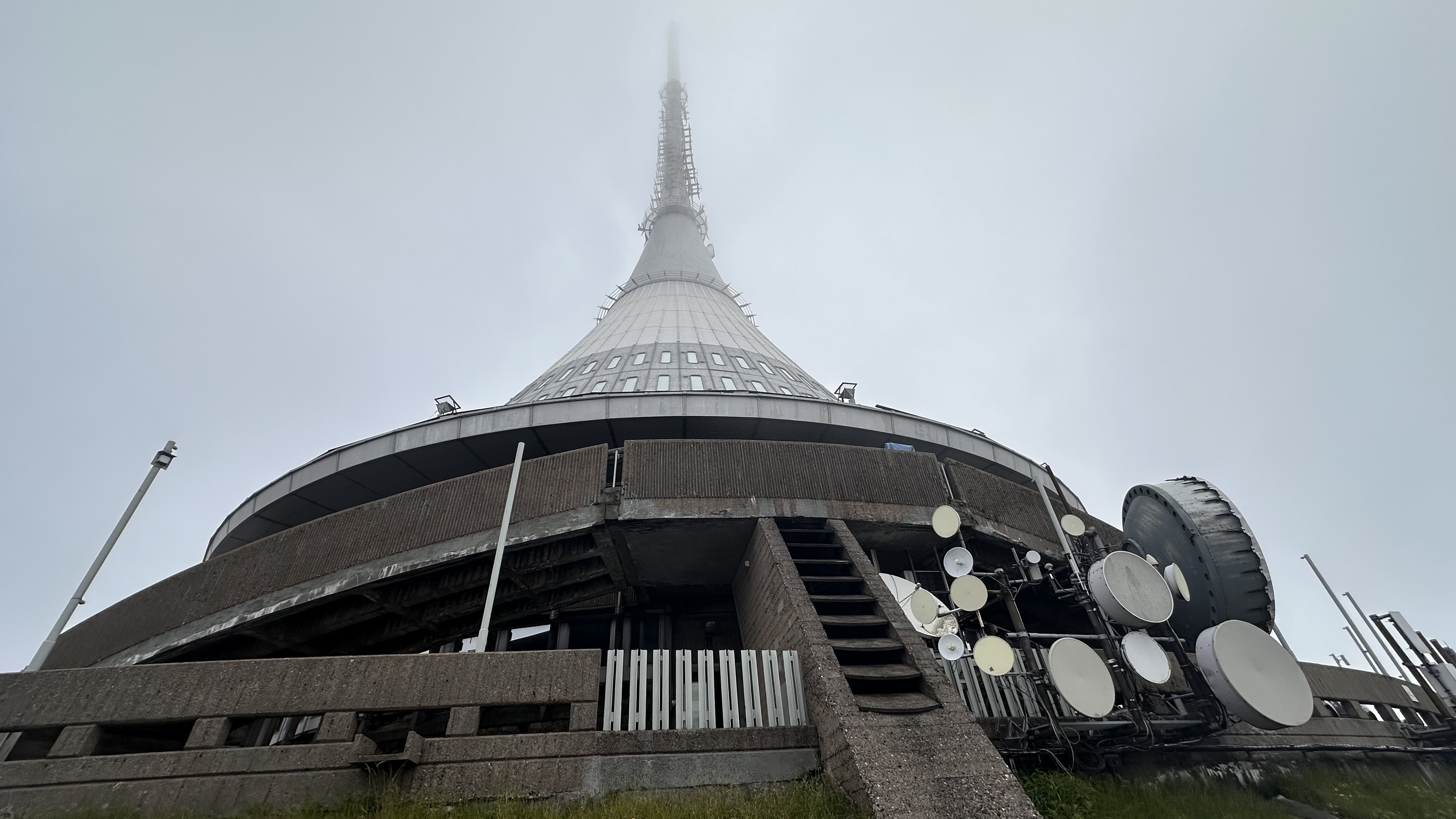 Visiting the Ještěd Tower - U.F.O. in Czech Republic? - Besides the Obvious